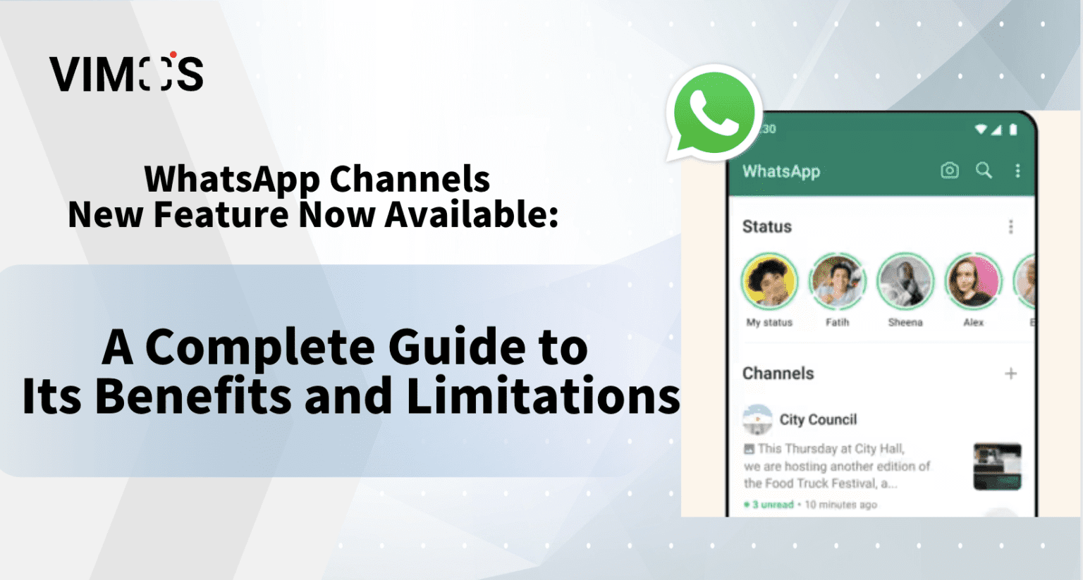 WhatsApp Channels: Benefits & Limitations Overview - VIMOS: O2O Chat ... WhatsApp Channels: Benefits & Limitations Overview - VIMOS: O2O Chat ...